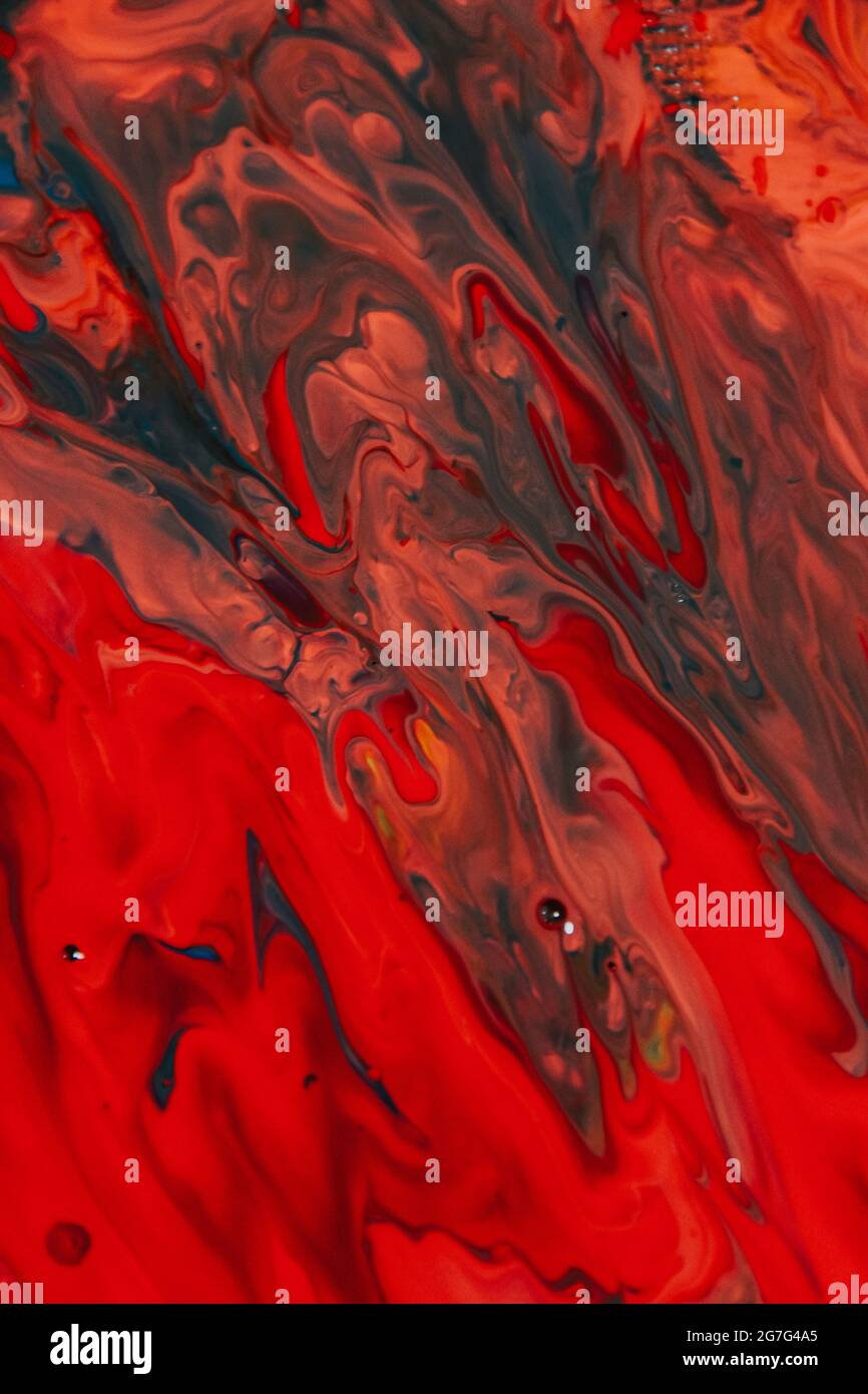 Acrylic abstract paint texture Stock Photo - Alamy