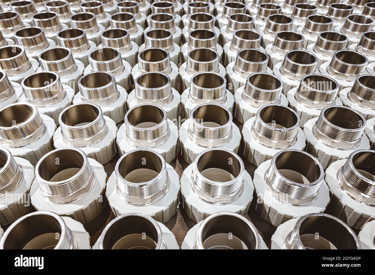 Couplings pipe factory hi-res stock photography and images - Alamy