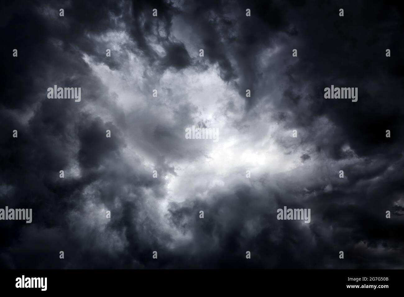 Dark and Dramatic Storm Clouds Area Background Stock Photo - Alamy