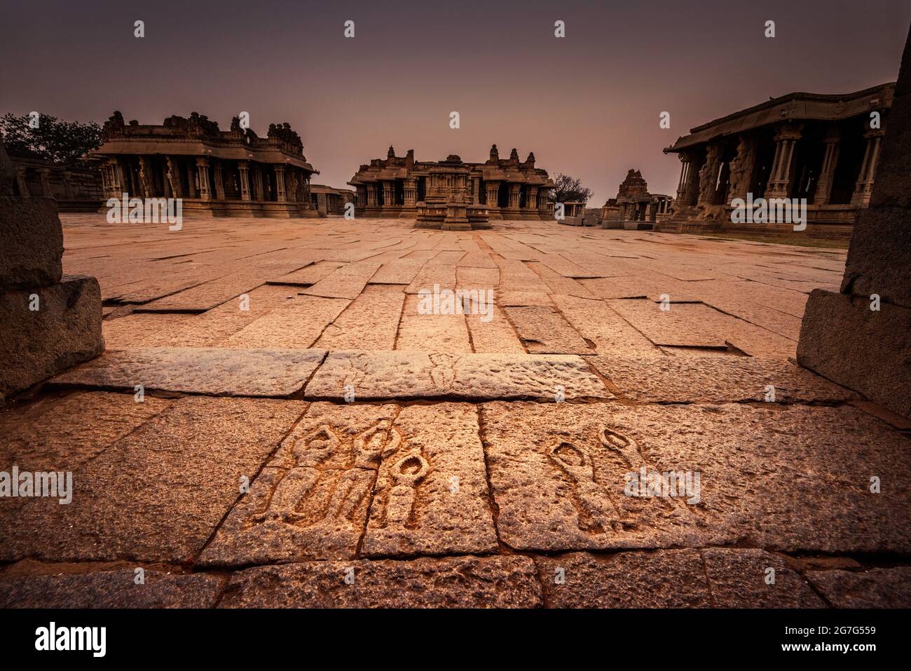 Hampi, Karnataka, India - January 10, 2020: Vijaya Vitthala Temple ...