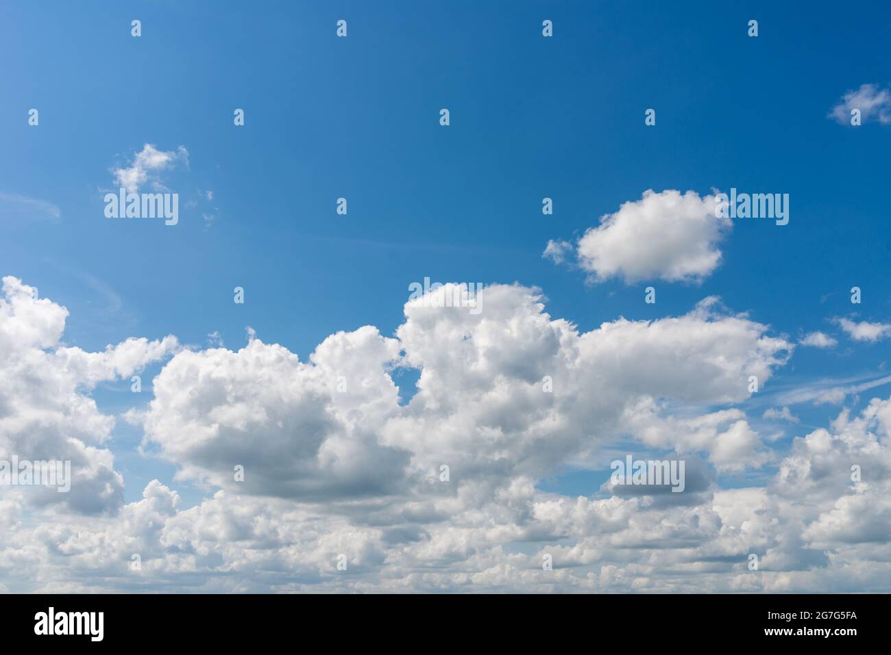 Blue sky white cloud fluffy gray clouds.dramatic blue sky,clouds warm ...
