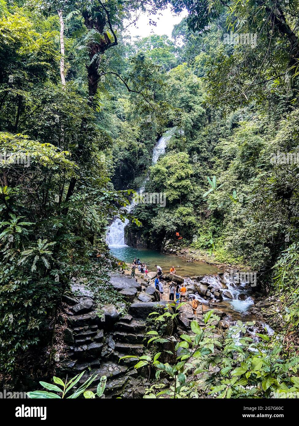 Namtok Phlio National Park, ancient pagoda and waterfall in Chanthaburi ...