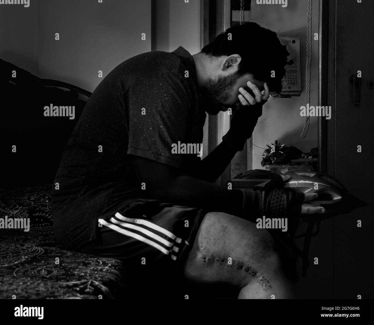 Visual Representation of Depression Stock Photo - Alamy