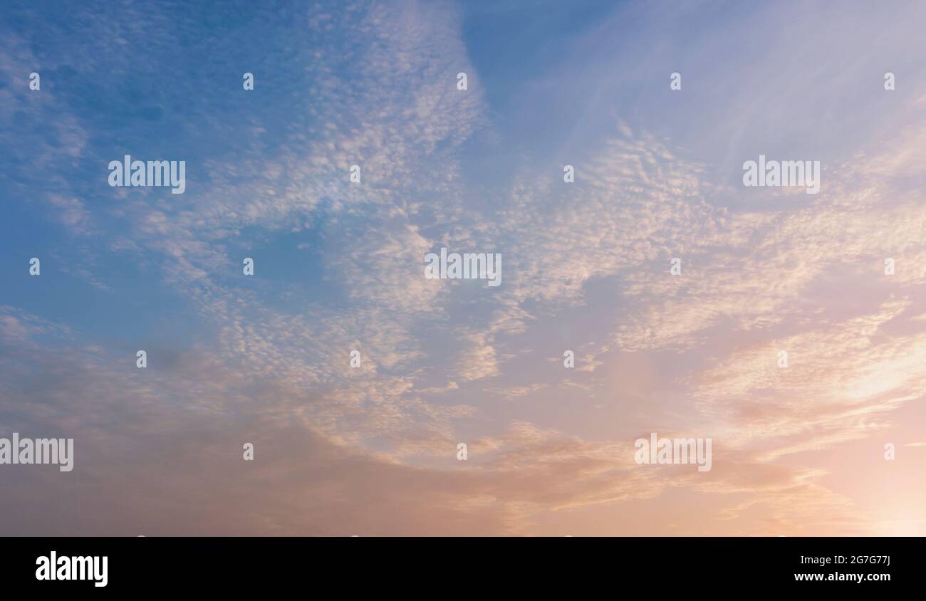 Abstract blur morning nature sky bokeh texture background concept for ...