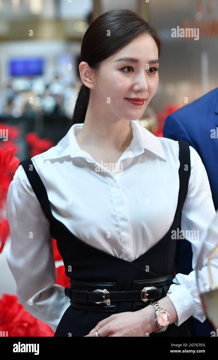 Chinese actress Liu Shishi, also known as Cecilia Liu attends a ...