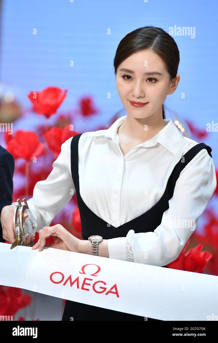 Chinese actress Liu Shishi, also known as Cecilia Liu attends a ...