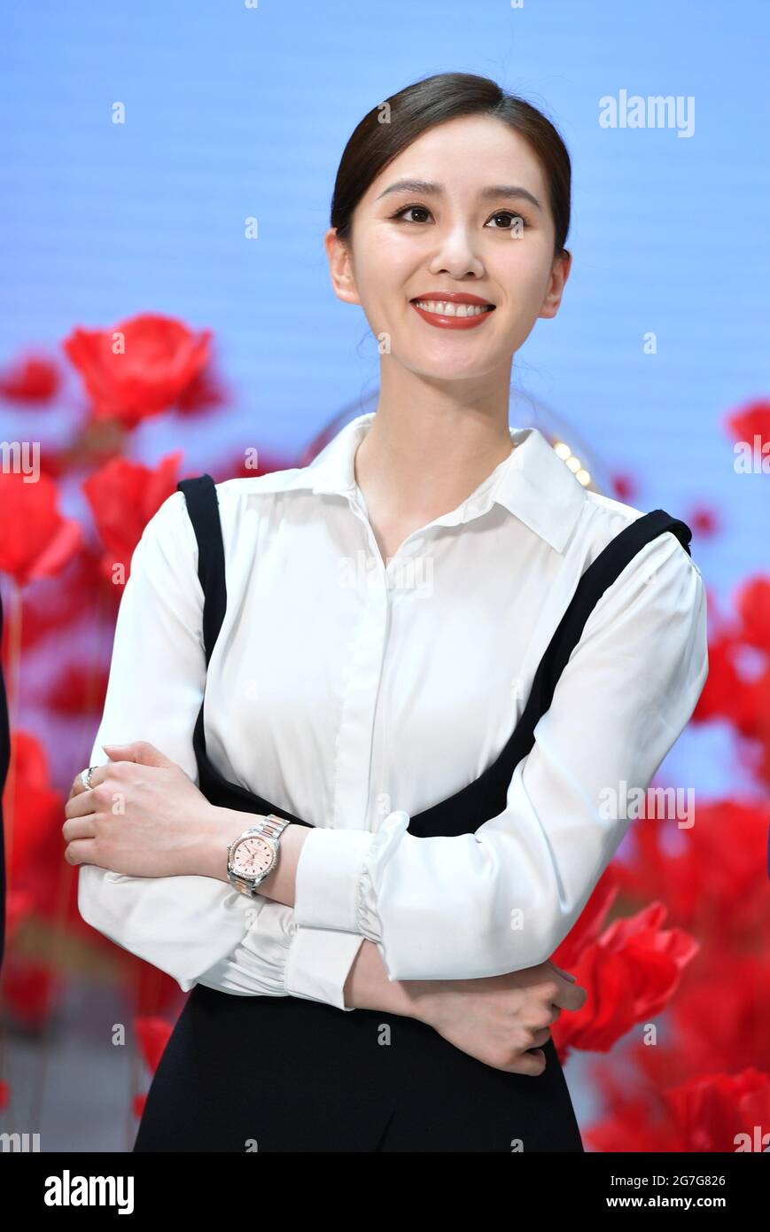 Chinese actress Liu Shishi, also known as Cecilia Liu attends a ...