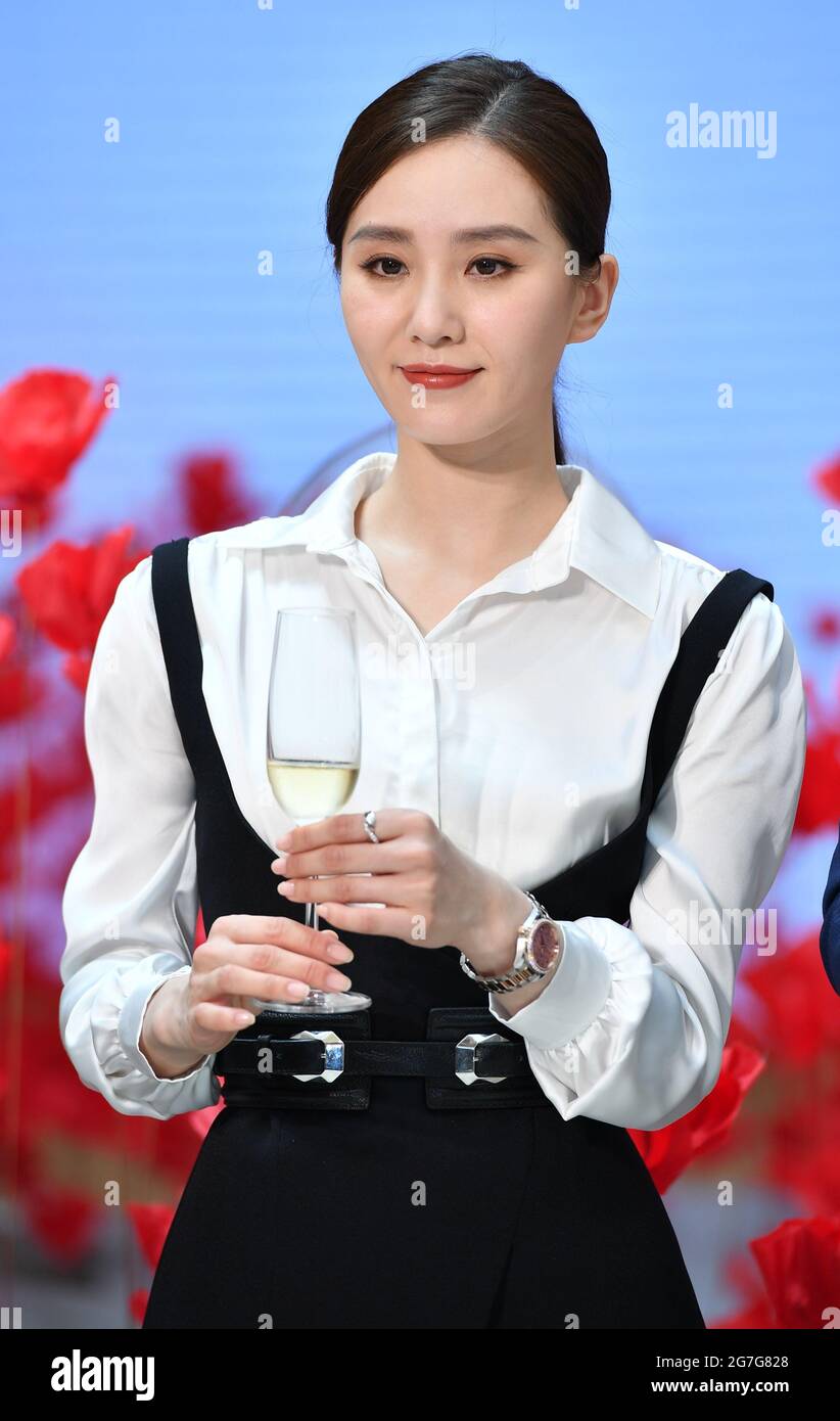 Chinese actress Liu Shishi, also known as Cecilia Liu attends a ...
