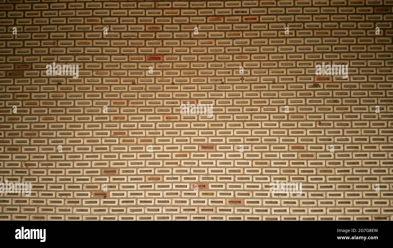 Vintage Red brick old wall background Stock Photo - Alamy