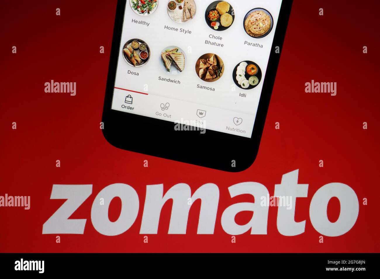 Zomato Logo High Resolution Stock Photography and Images - Alamy
