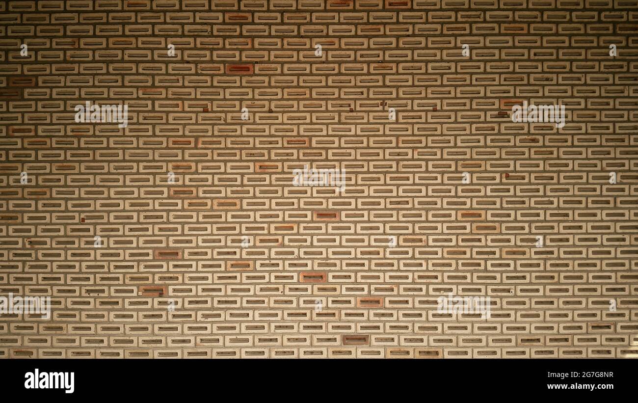 Vintage Red brick old wall background Stock Photo - Alamy