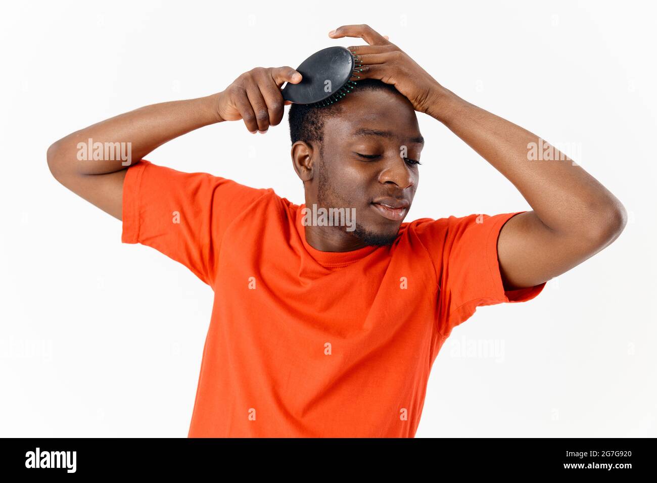 Finger combing hi-res stock photography and images - Alamy