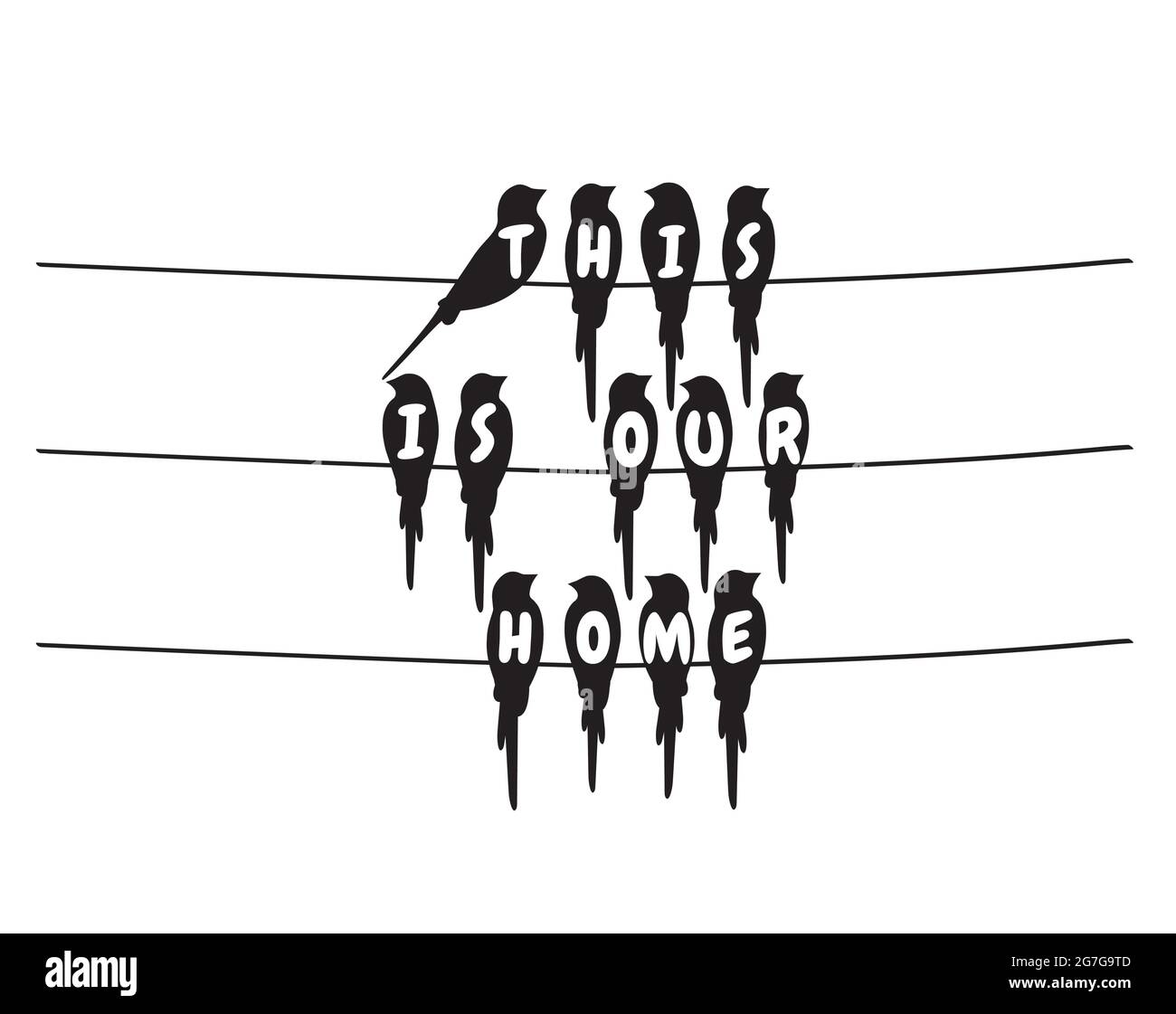 Wall art home Black and White Stock Photos & Images - Alamy