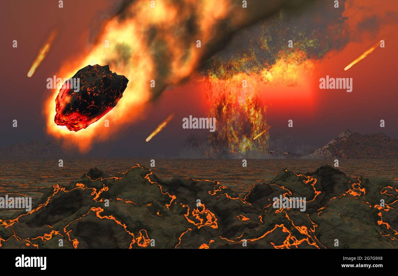 Birth Of A Planet Stock Photo - Alamy