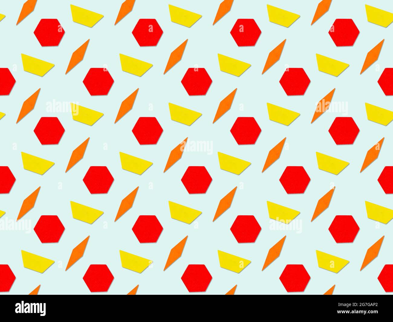 Seamles Abstract Pattern on Blue Background. Abstract random colorful ...