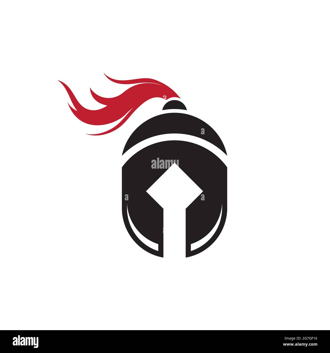 Spartan helmet vector icon illustration design Stock Vector Image & Art ...