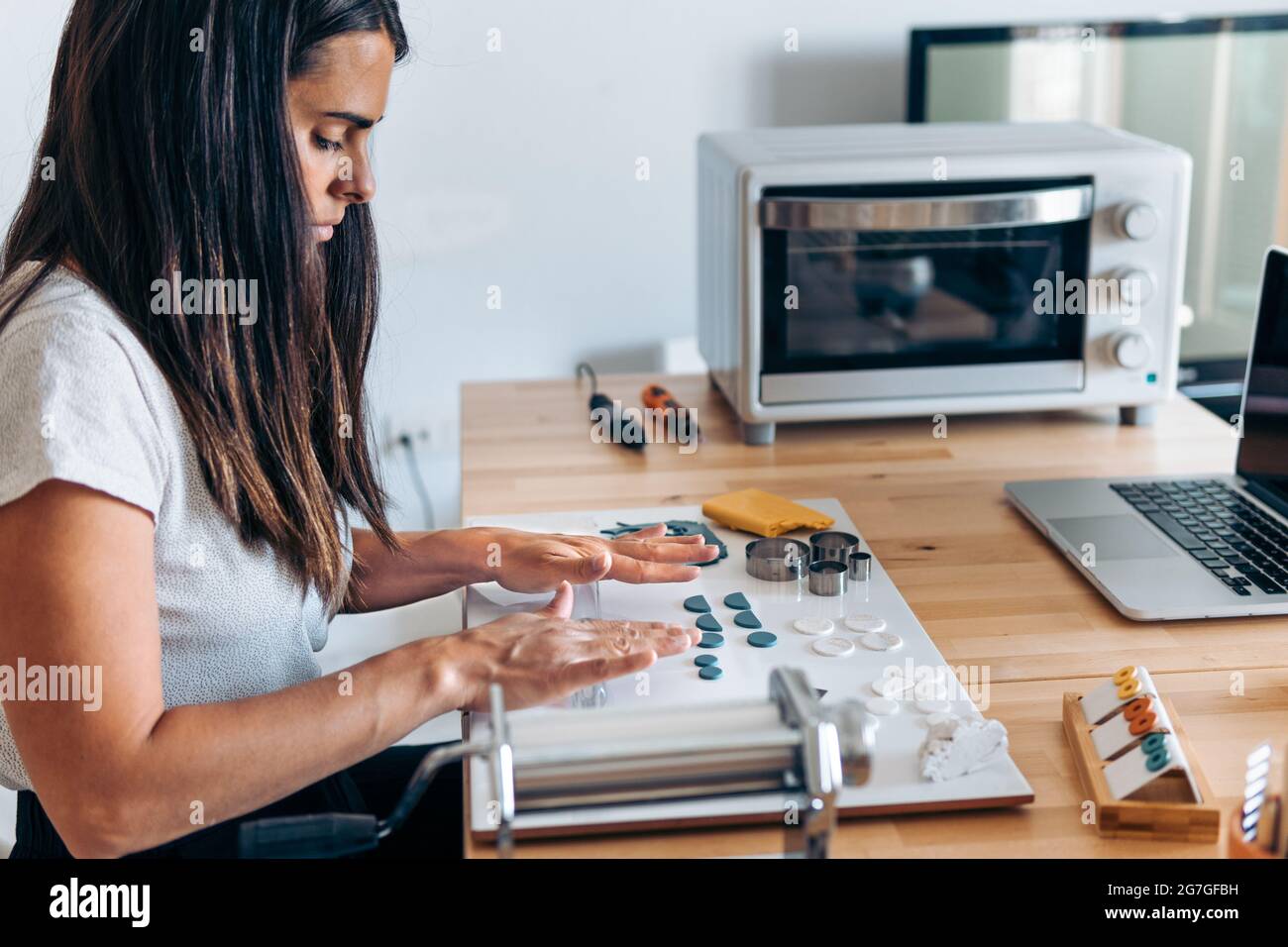 Artisan Working from Home Stock Photo - Alamy
