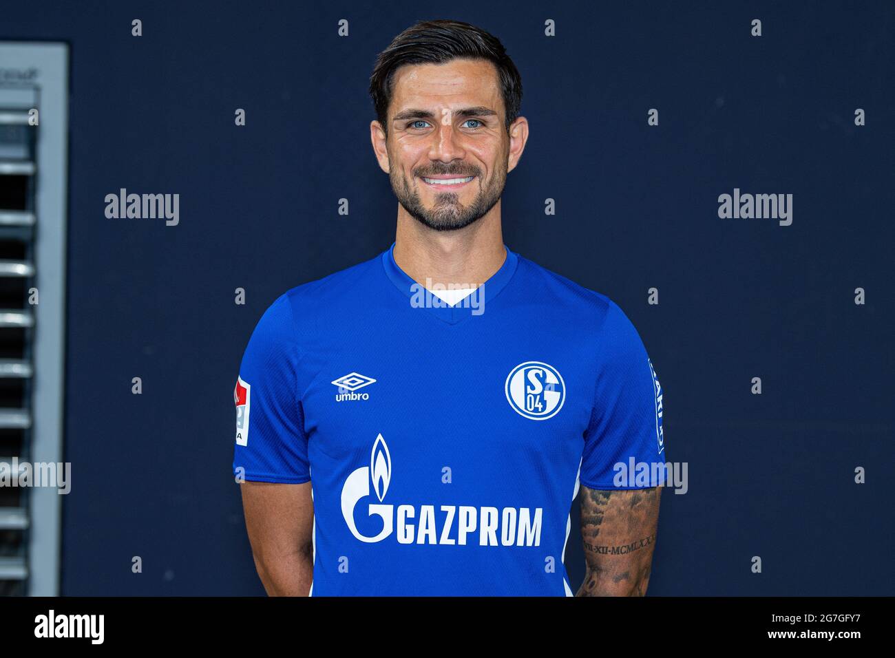 Gelsenkirchen, Germany. 13th July, 2021. Football, 2. Bundesliga, team ...