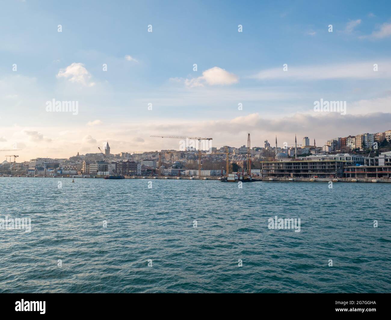 Bosphorus Strait in the city of Istanbul. Turkey Stock Photo - Alamy
