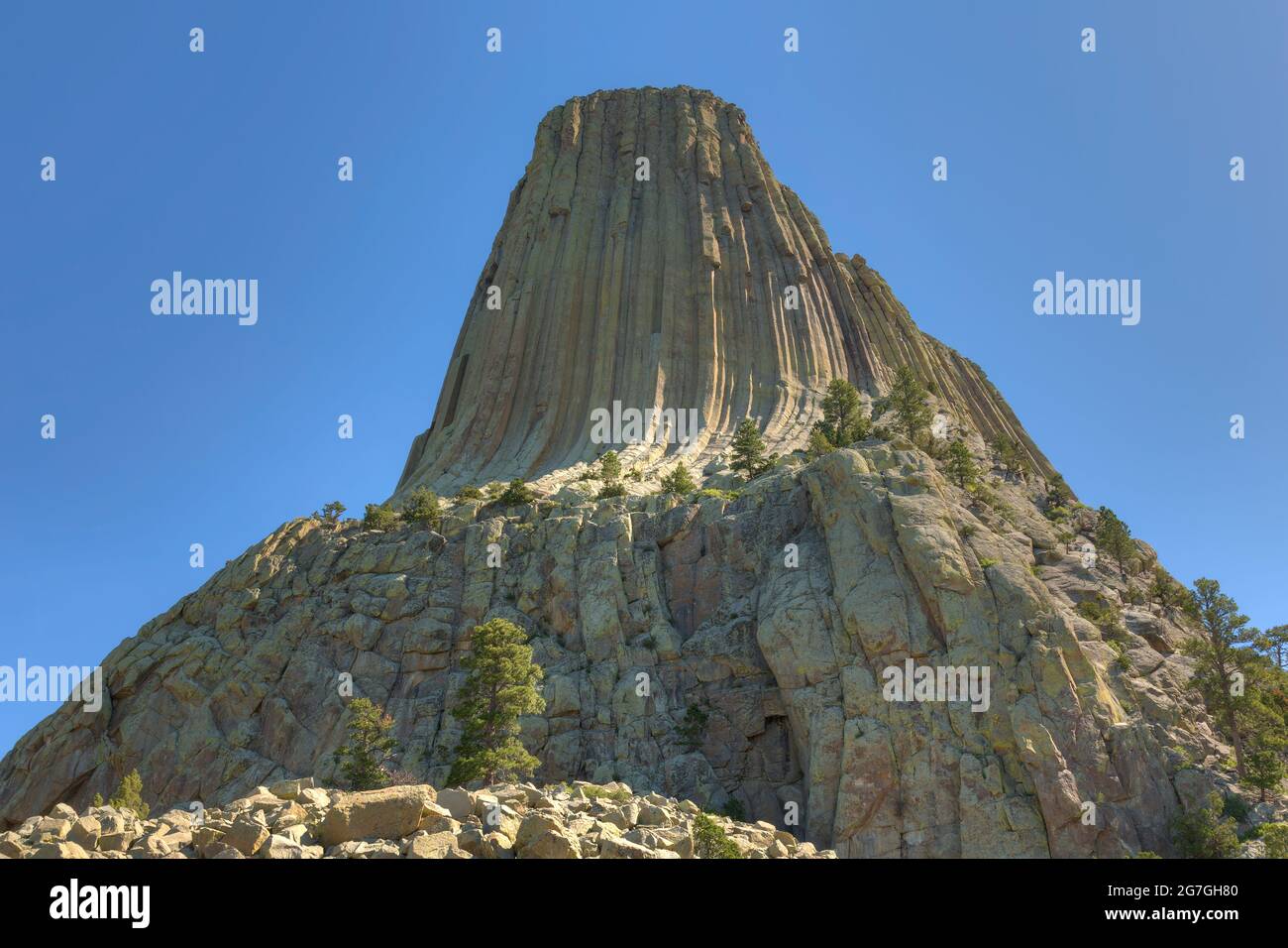 Devils tower landmark rock hi-res stock photography and images - Alamy