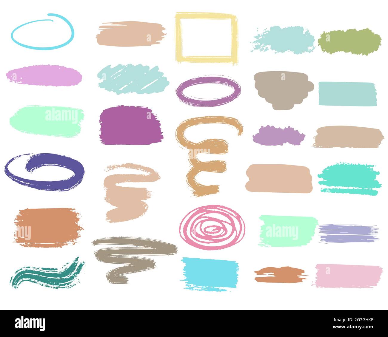 Abstract shapes in mud Cut Out Stock Images & Pictures - Alamy