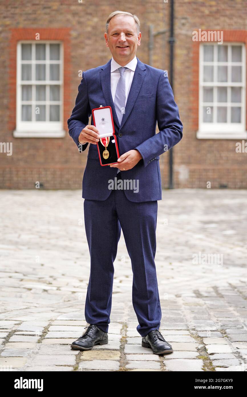 Sir Simon Stevens, Chief Executive of NHS England, following an ...