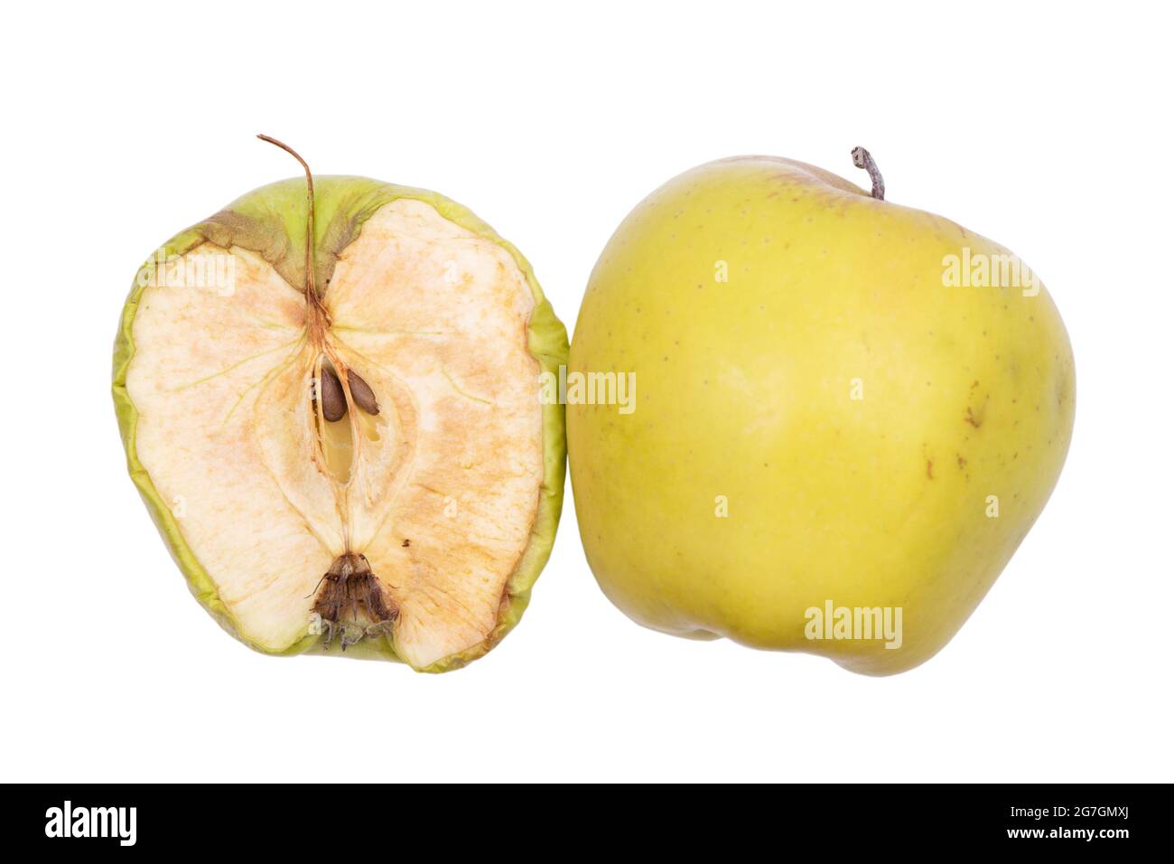 Half withered apple hi-res stock photography and images - Alamy