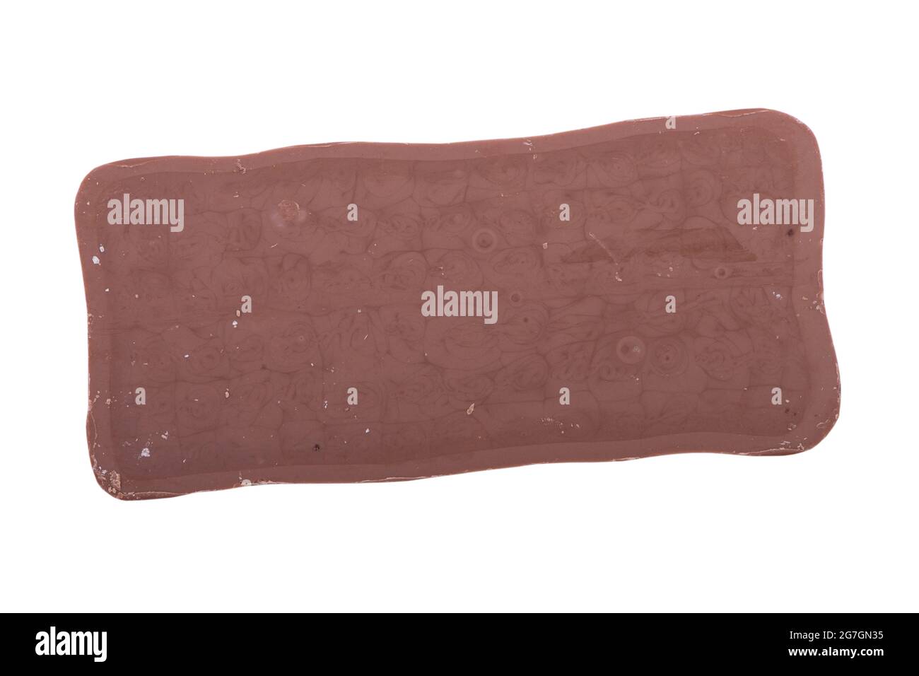 Whole rectangular chocolate bar isolated on white background Stock ...