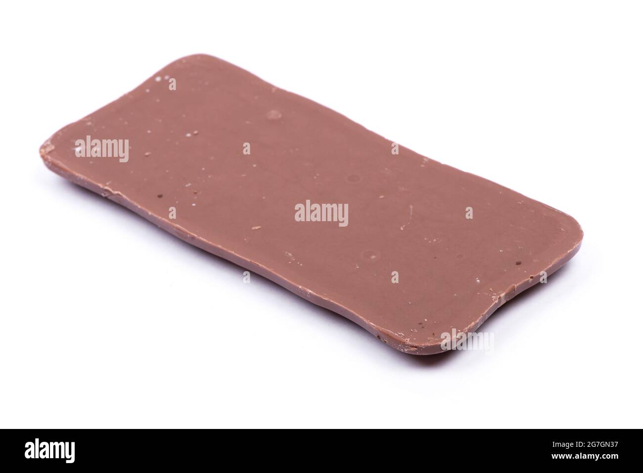 Whole rectangular chocolate bar isolated on white background Stock ...
