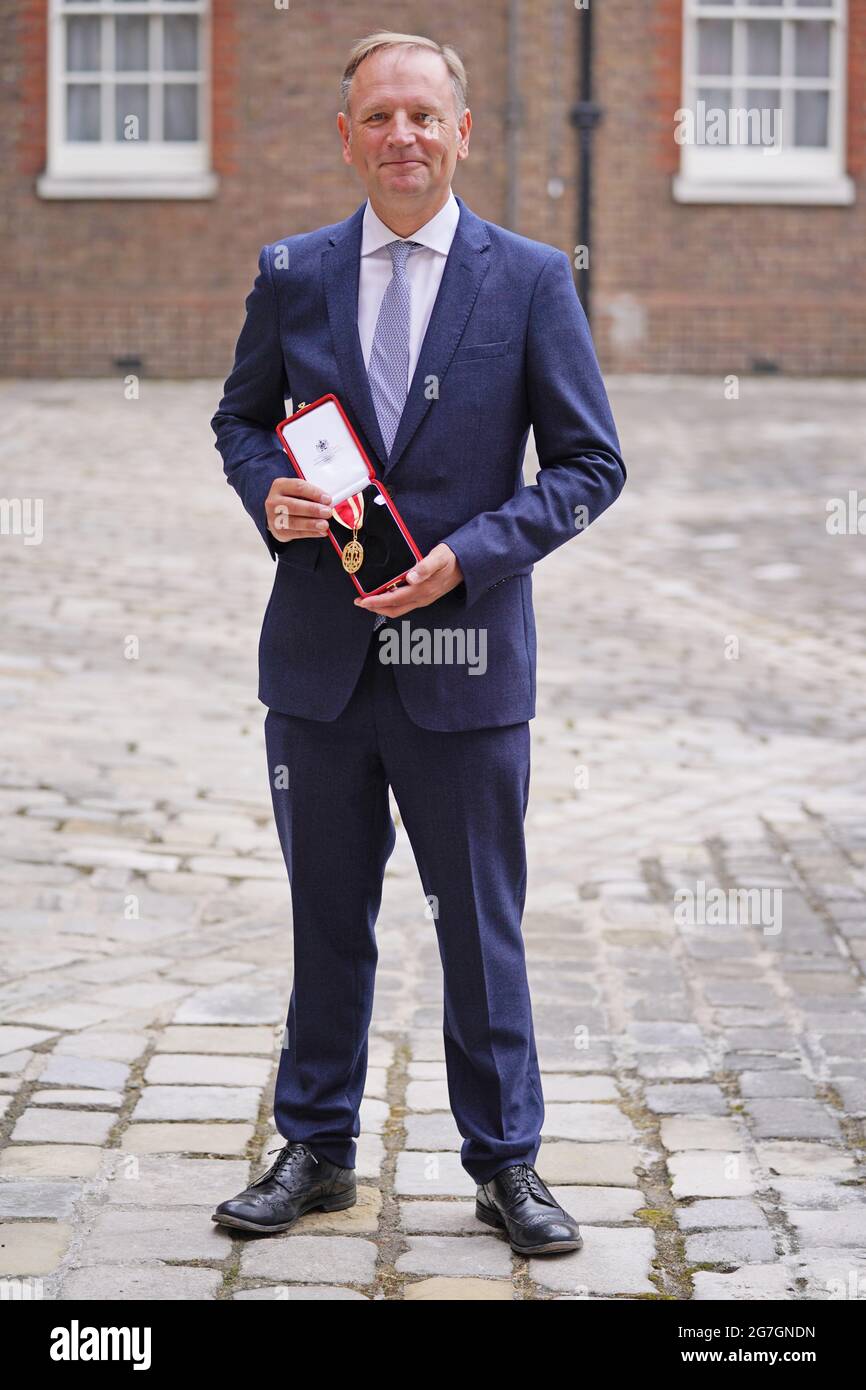 Sir Simon Stevens, Chief Executive of NHS England, following an ...