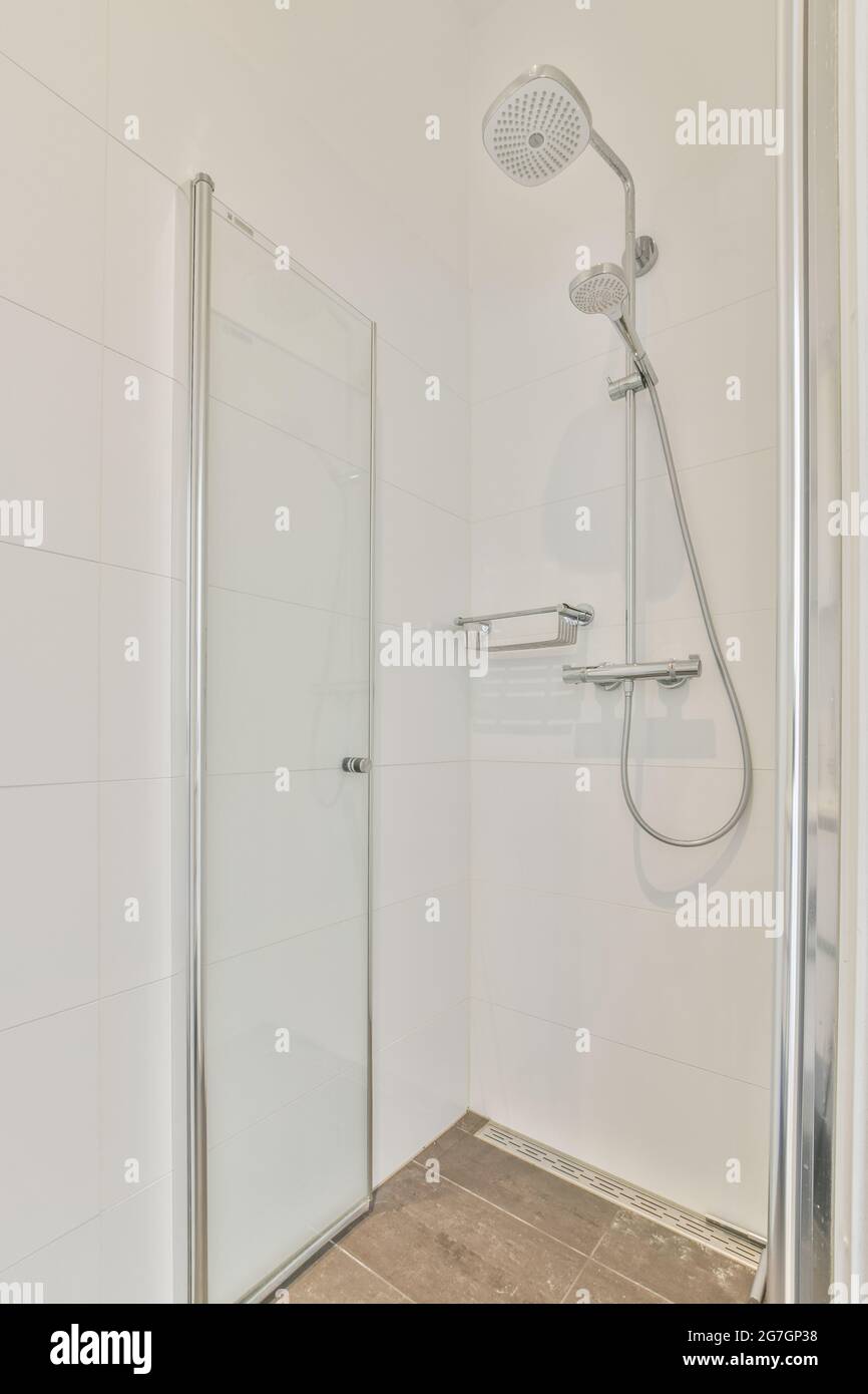 Shower stall in room hi-res stock photography and images - Alamy