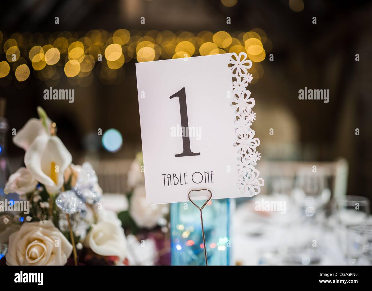 Table One 1 wedding breakfast beautiful light with out of focus fairly ...