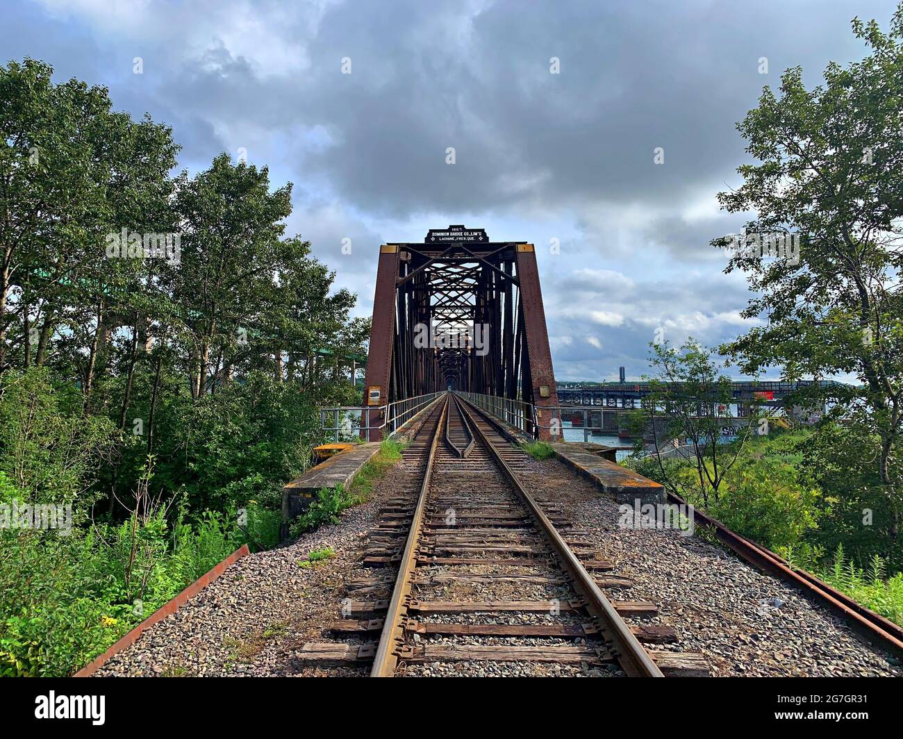 Sault Ste Marie Canal National Historic Site/International Rail Bridge ...