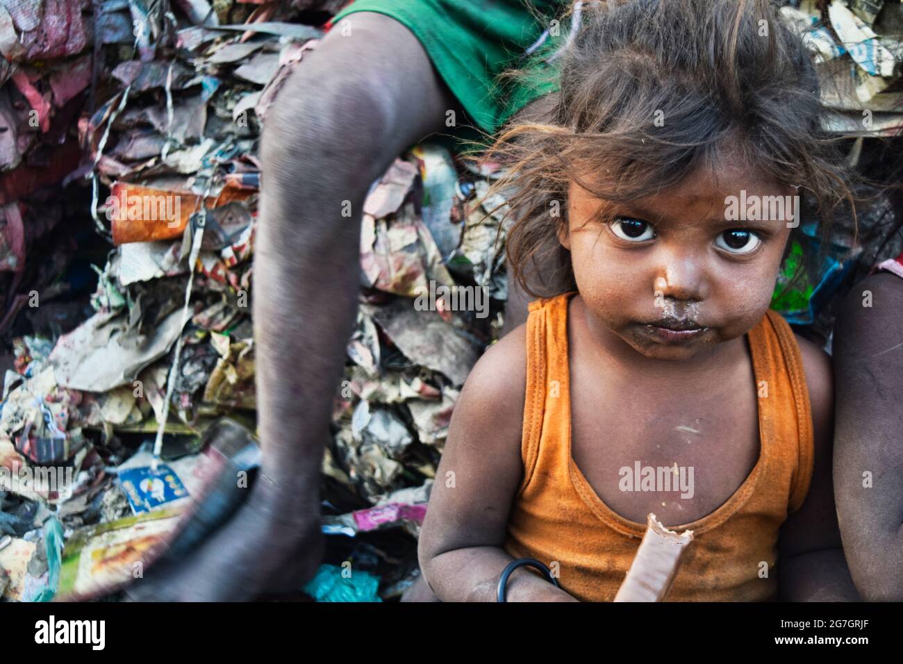 Poverty children sad hi-res stock photography and images - Alamy