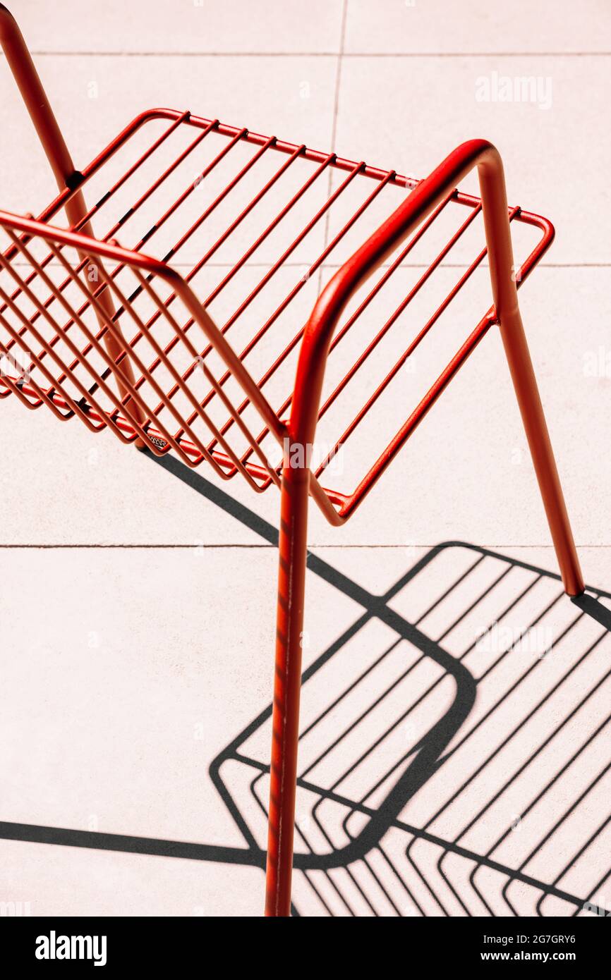 Metal high chair hi-res stock photography and images - Alamy