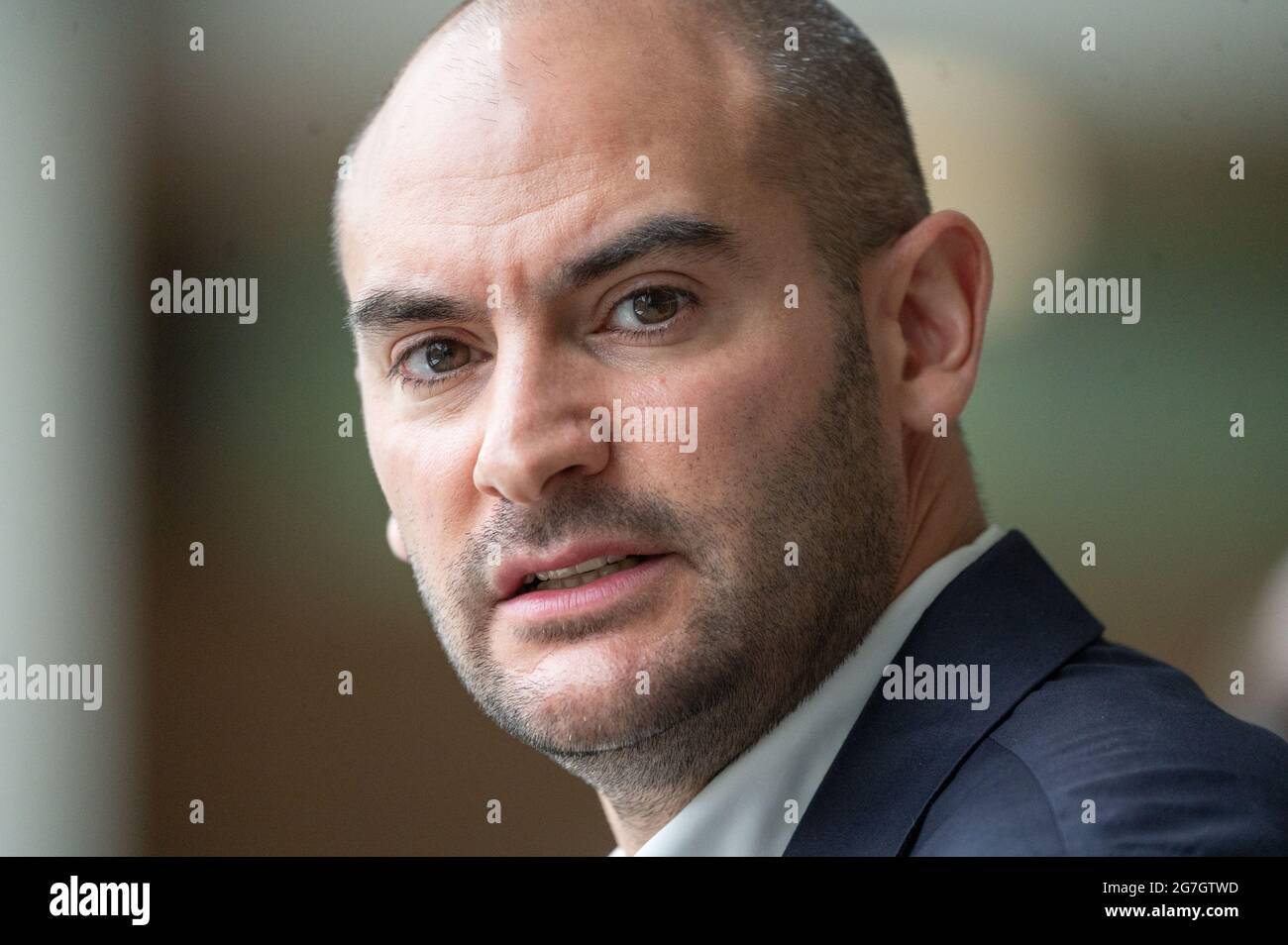 Stuttgart, Germany. 14th July, 2021. Danyal Bayaz (Bündnis 90/Die ...
