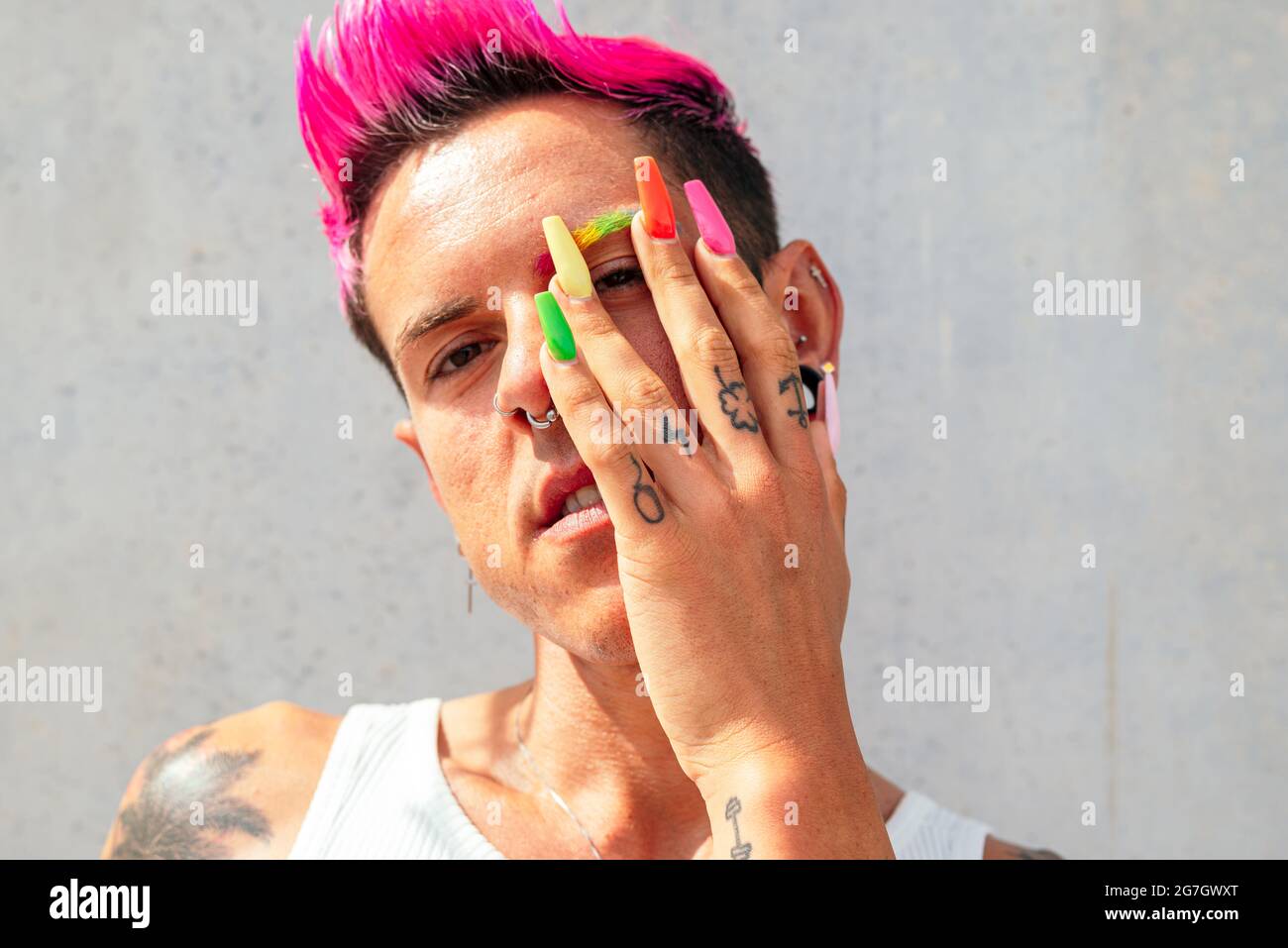 Fancy nail polish High Resolution Stock Photography and Images - Alamy
