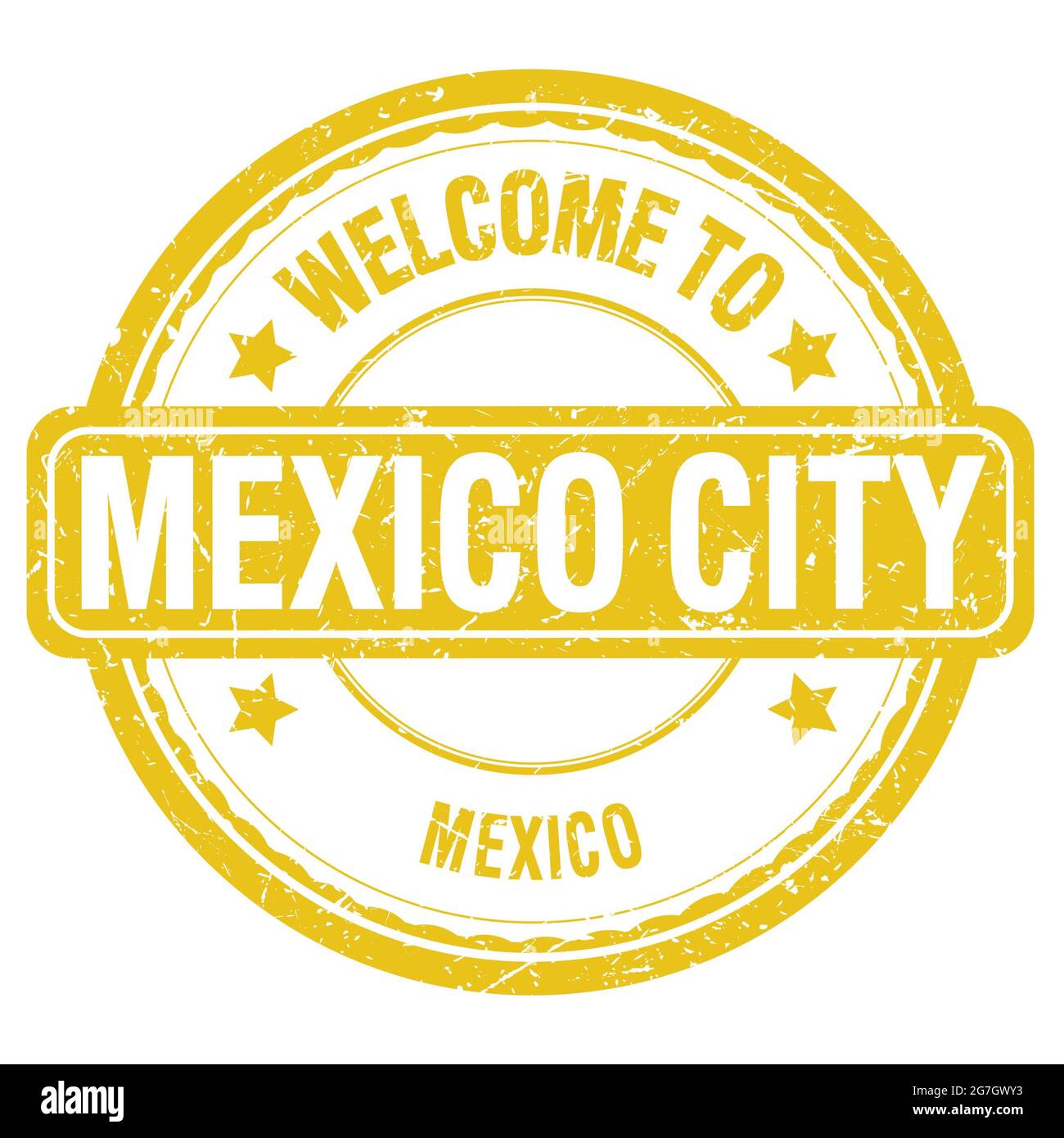 Welcome mexico stamp hi-res stock photography and images - Alamy