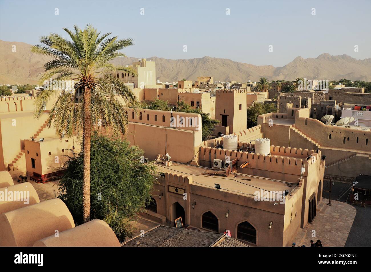 Nizwa Fort, Nizwa, Oman Stock Photo - Alamy