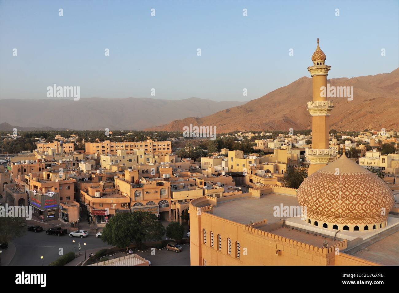 Aerial View of Nizwa, Oman Stock Photo - Alamy