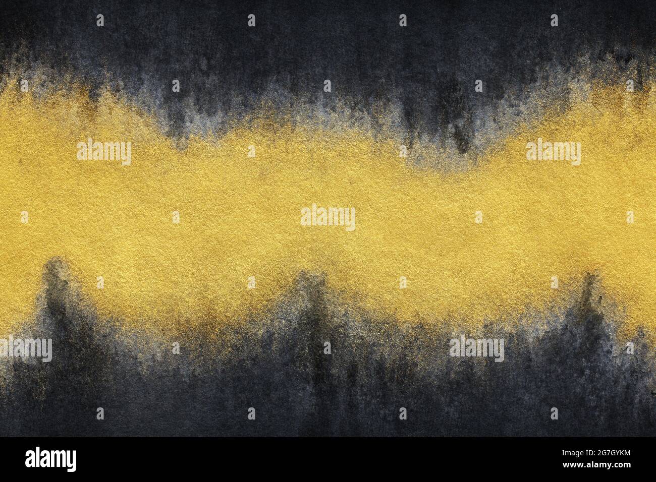 Japanese new year gold ink wave, sumi black texture background, natural ...