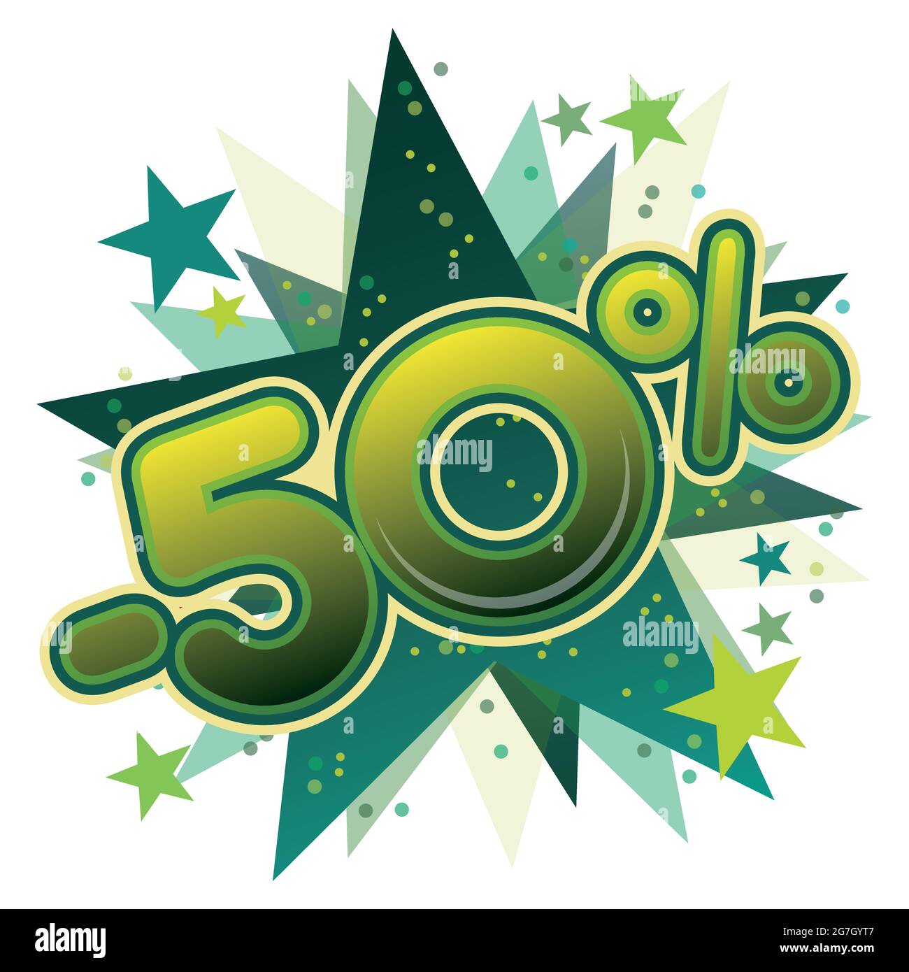 Vector illustration for a discount label Stock Vector Image & Art - Alamy