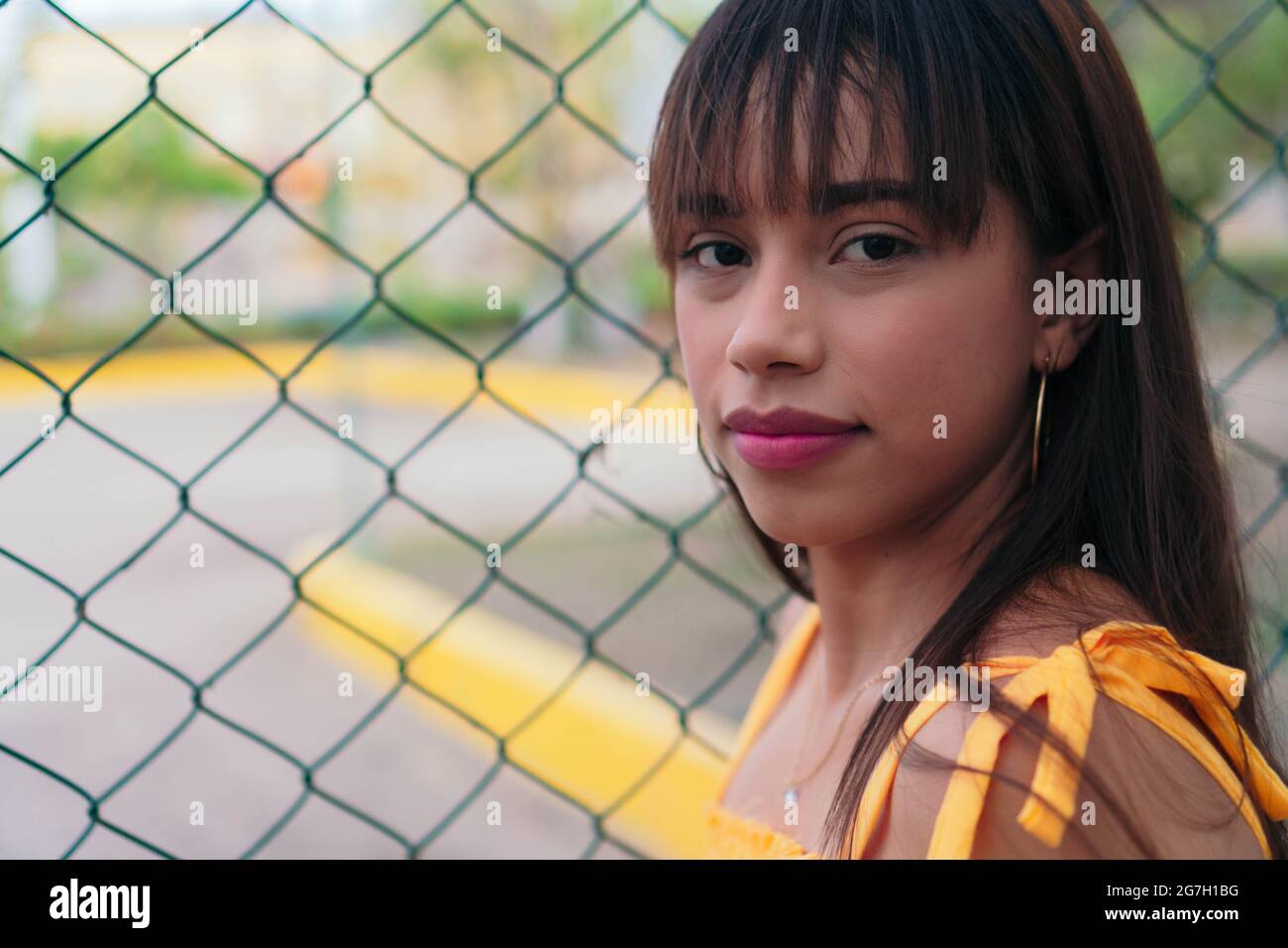 Teenage girl relaxing hi-res stock photography and images - Alamy