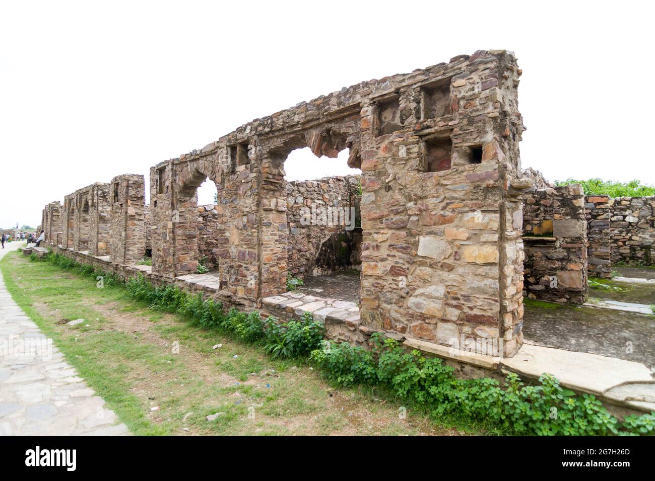 Ruins of Bhangarh Fort - a 16th-century fort built in the Rajasthan ...