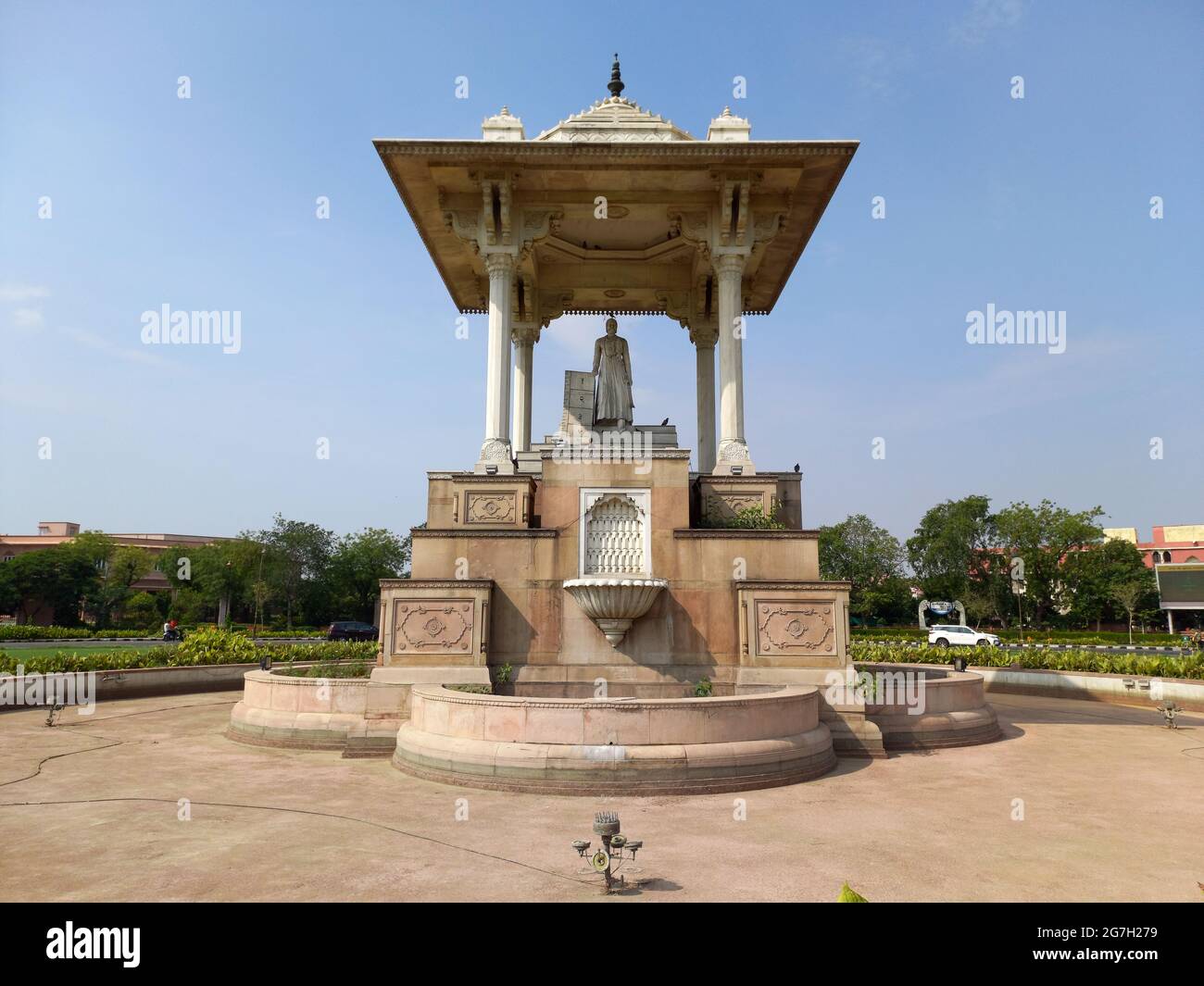 Statue circle is situated in Jaipur, Rajasthan, India Stock Photo - Alamy