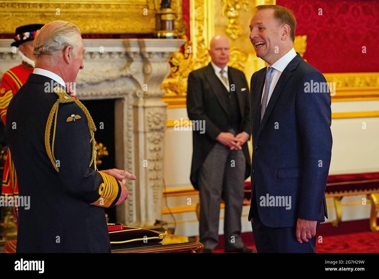 The Lord Stevens of Birmingham from London is made a Knight Bachelor of ...
