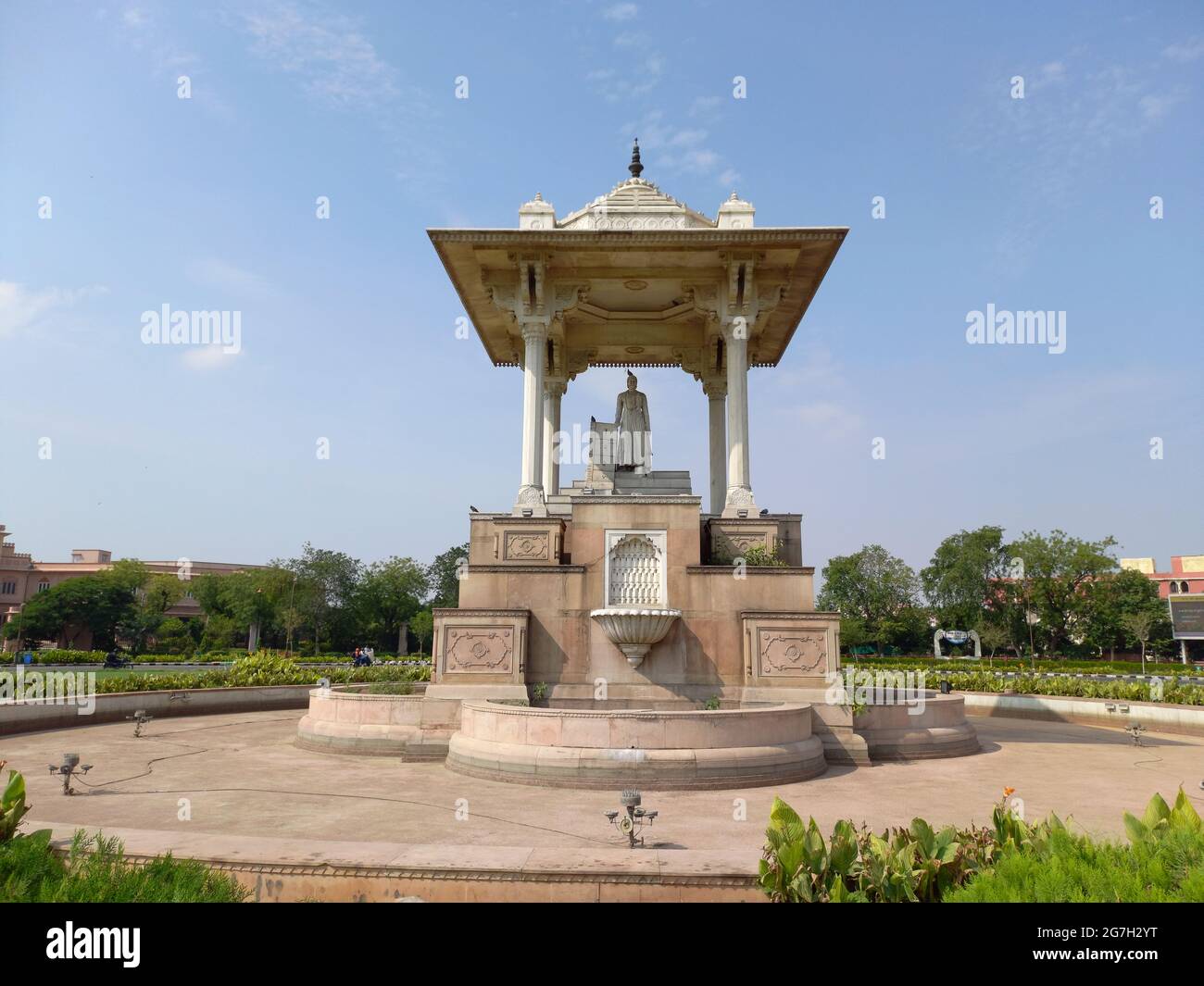 Statue circle is situated in Jaipur, Rajasthan, India Stock Photo - Alamy