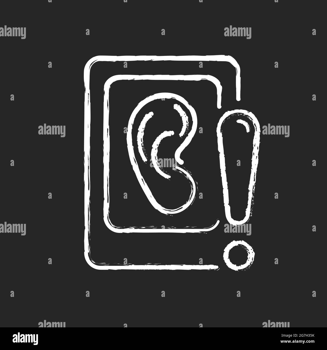 Eavesdropping microphone Stock Vector Images - Alamy