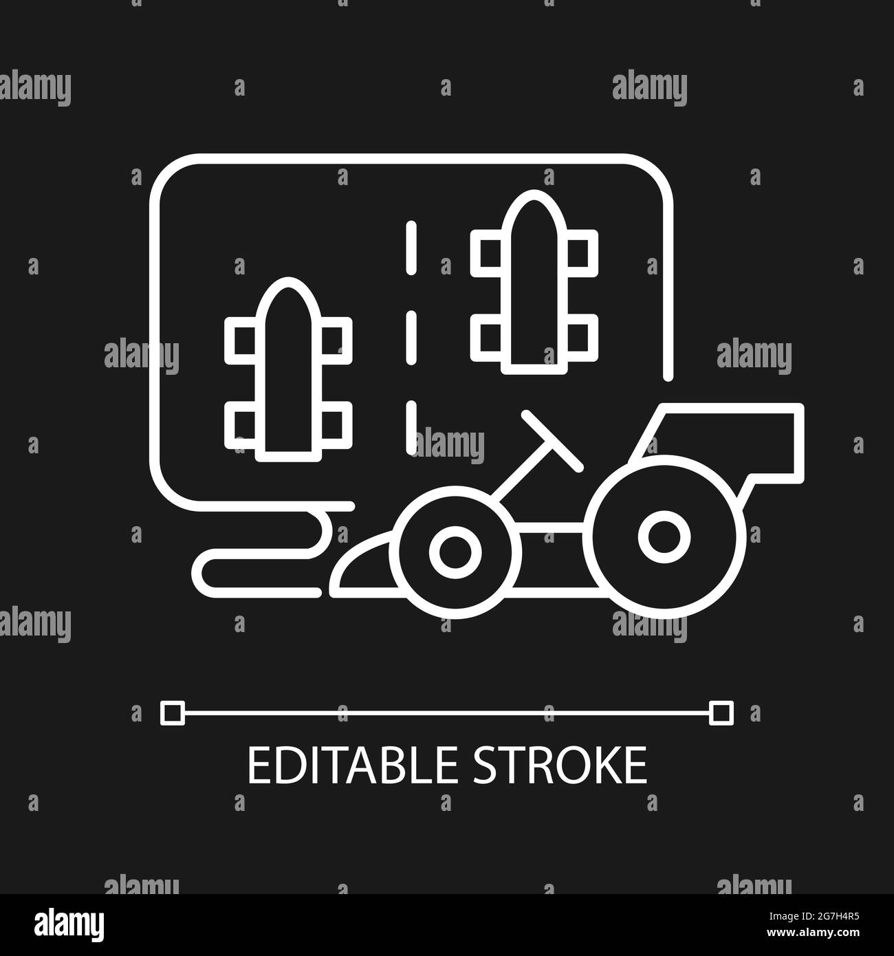 Racing simulator Stock Vector Images - Alamy