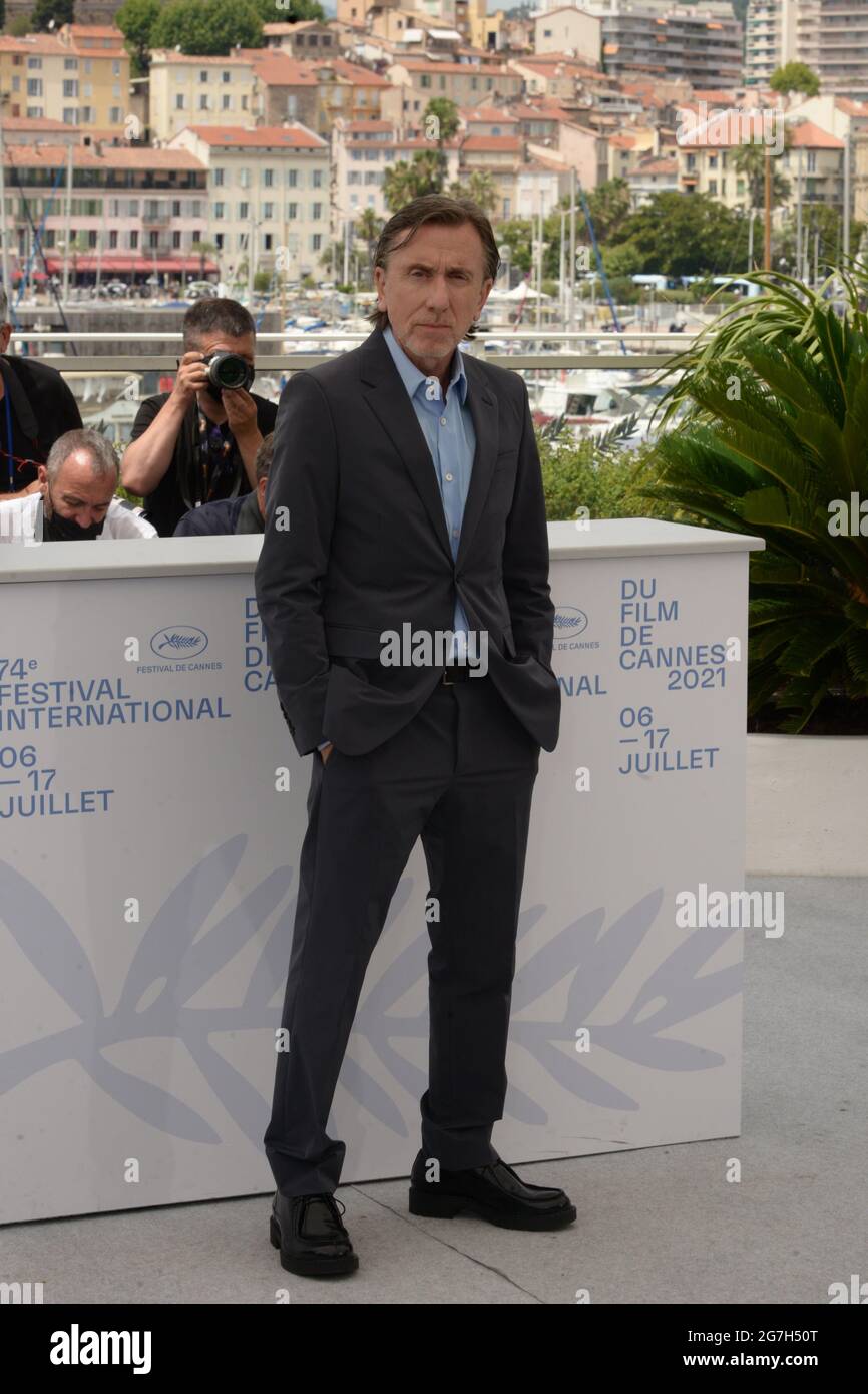July 12, 2021, CANNES, France: CANNES, FRANCE - JULY 12: Tim Roth ...